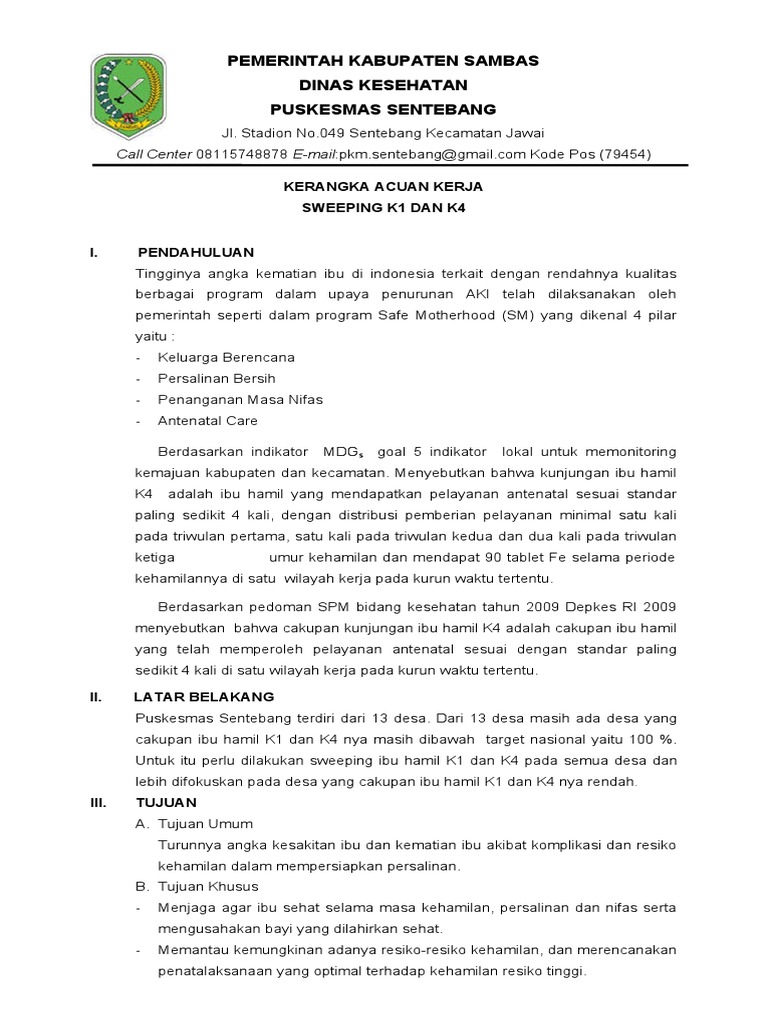 Kak Sweeping k1 Dan k4 | PDF