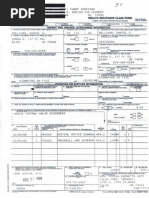 SHA Claim Form Sample | PDF