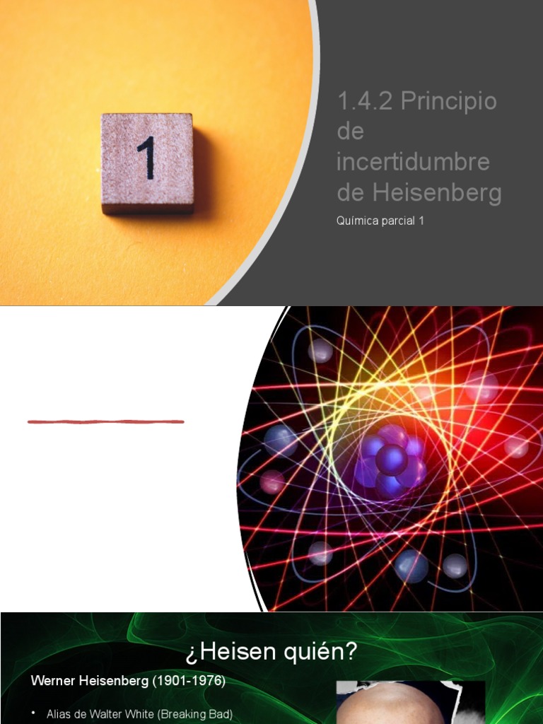 Principio de Incertidumbre de Heisenberg | PDF | Fotón | Principio de incertidumbre