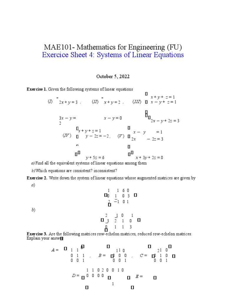 Exercise Sheet 4 | PDF | Mathematical Objects | Algorithms