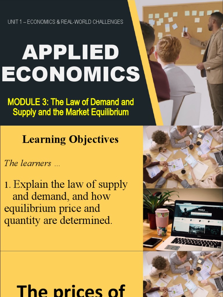 Understanding Demand and Supply Laws | PDF | Demand | Supply (Economics)