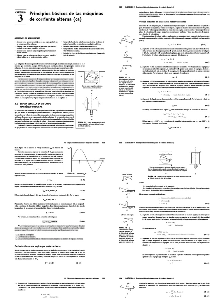 Maquina de Ca | PDF | Inductor | Generador eléctrico