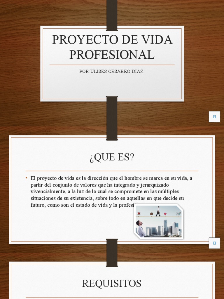 Proyecto de Vida Profesional | PDF | Análisis FODA | Ciencia cognitiva