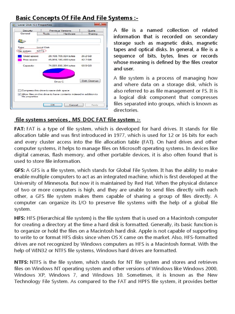Ds Unit-5 | PDF | File System | Computer File