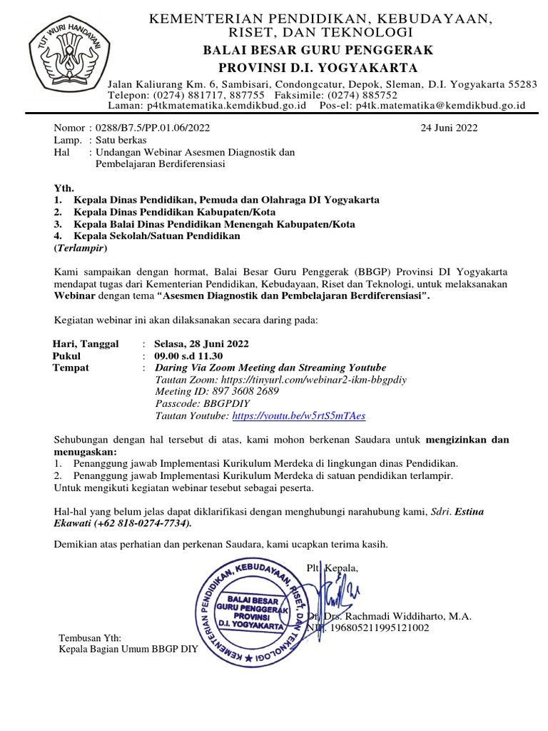 (0288) Undangan Webinar PMM-IKM - DH - AKJ2 - revYL - 2 | PDF