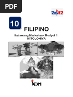 Filipino 10 - Q2 - Modyul 1 - Ver6 | PDF