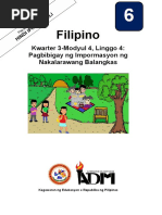 Fil 6 Q4 W6-Naipapahayag Ang Sariling Opinyon o Reaksiyon Sa Isang Napakinggang Balita Isyu o ...