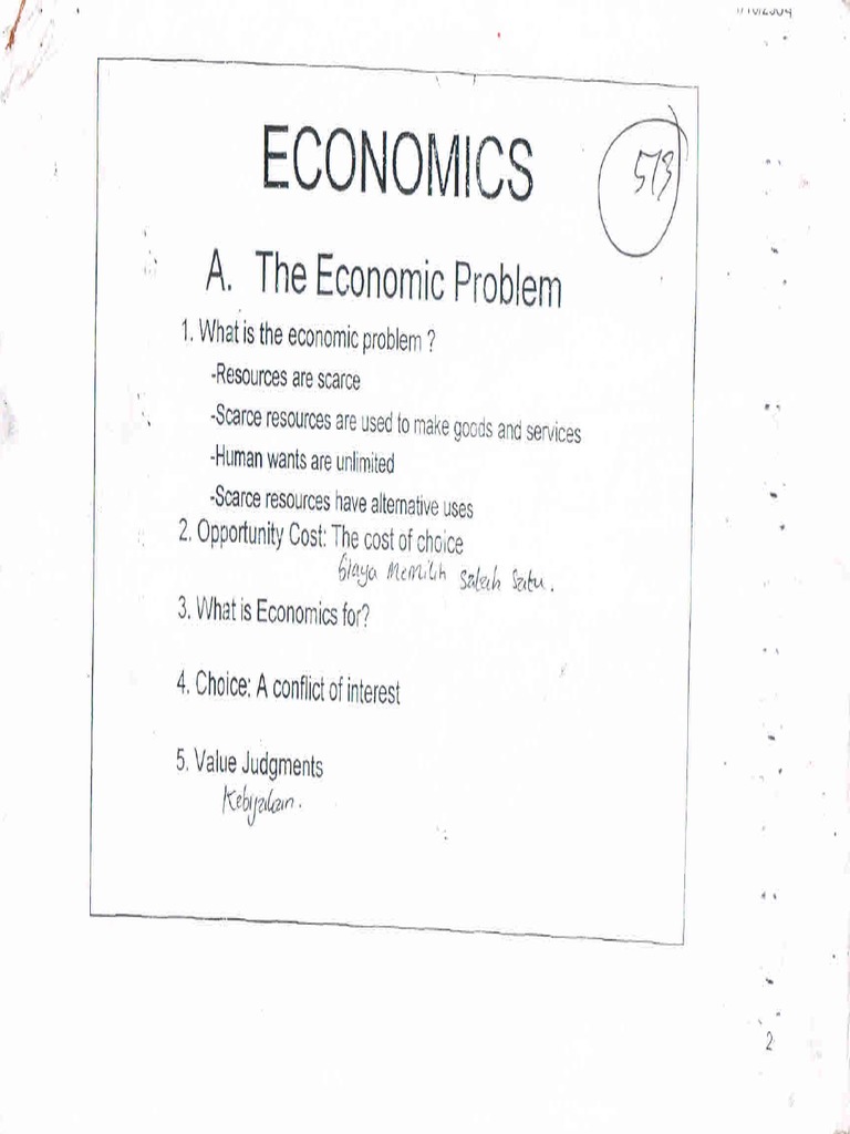 Economics Landscape | PDF