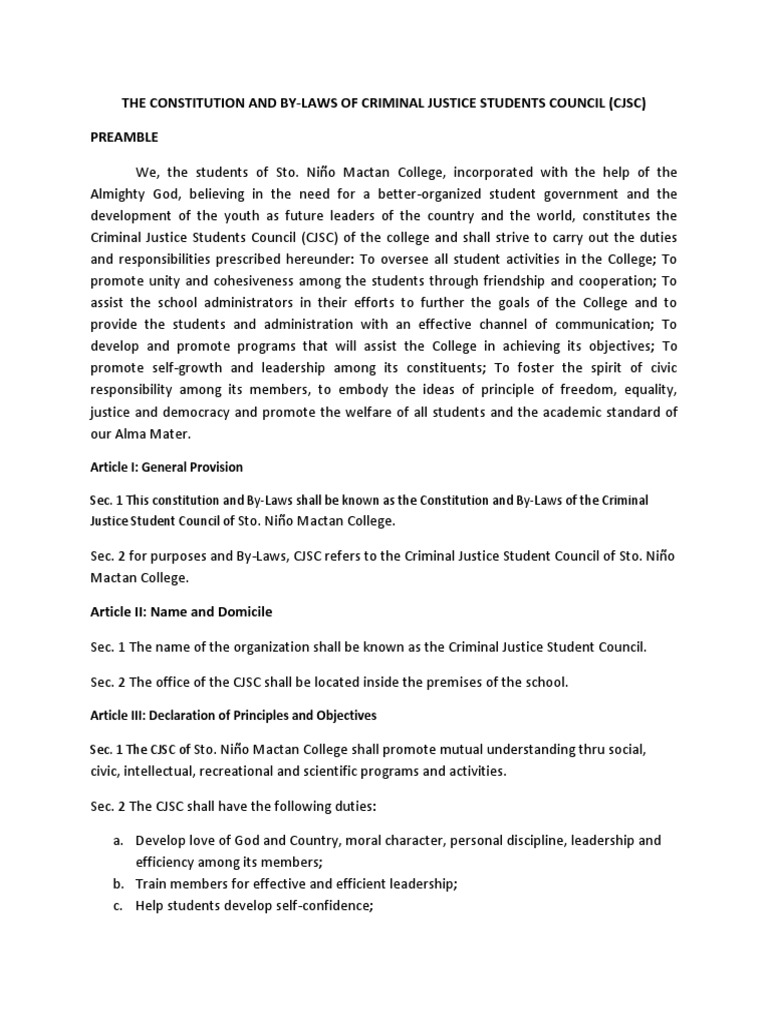 The Constitution and by Laws of CJSC SNMC | PDF | Impeachment ...
