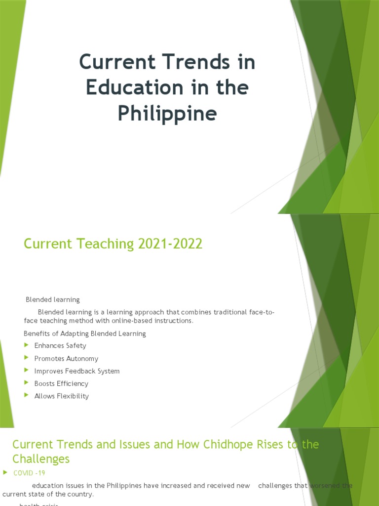 Current Trends and Issues in Philippine Education | PDF | Science ...