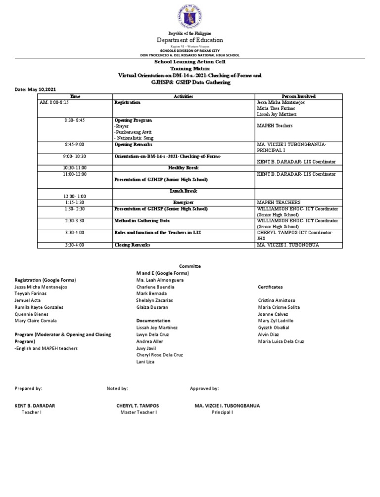 LAC Matrix LIS System | PDF
