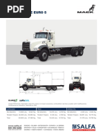 Ficha Tecnica Iveco Trakker 380T41H 6x4 | PDF | Eje | Inyección de combustible