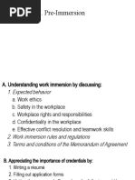 List of TasksActivities of ABM Work Immersion Students | PDF | Business ...