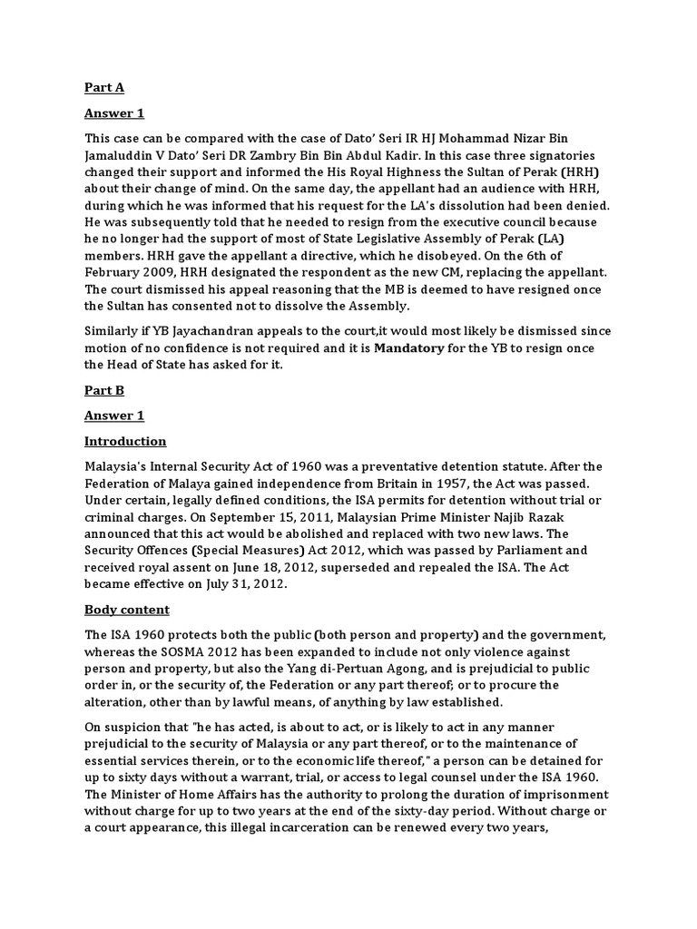 Constitutional Law Answer Script | PDF | Contempt Of Court | Voting