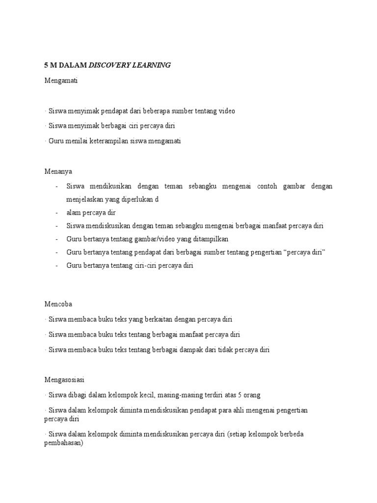 Discovery Learning | PDF