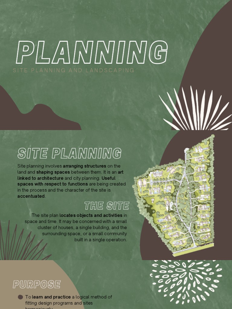 Planning 01 | PDF | Landscape Architecture | Architecture