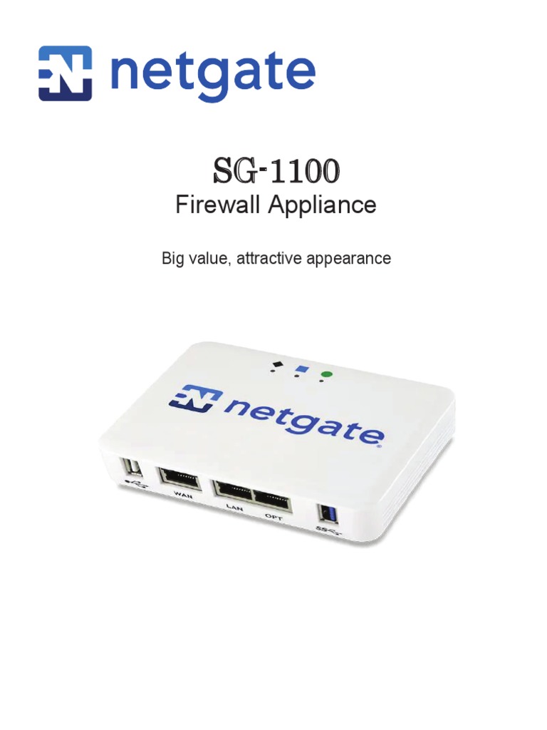 Appliance Gateway | PDF | Virtual Private Network | Firewall (Computing)