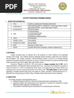 Campus Journalism Action Plan 2014-2015 | PDF | News | Journalism