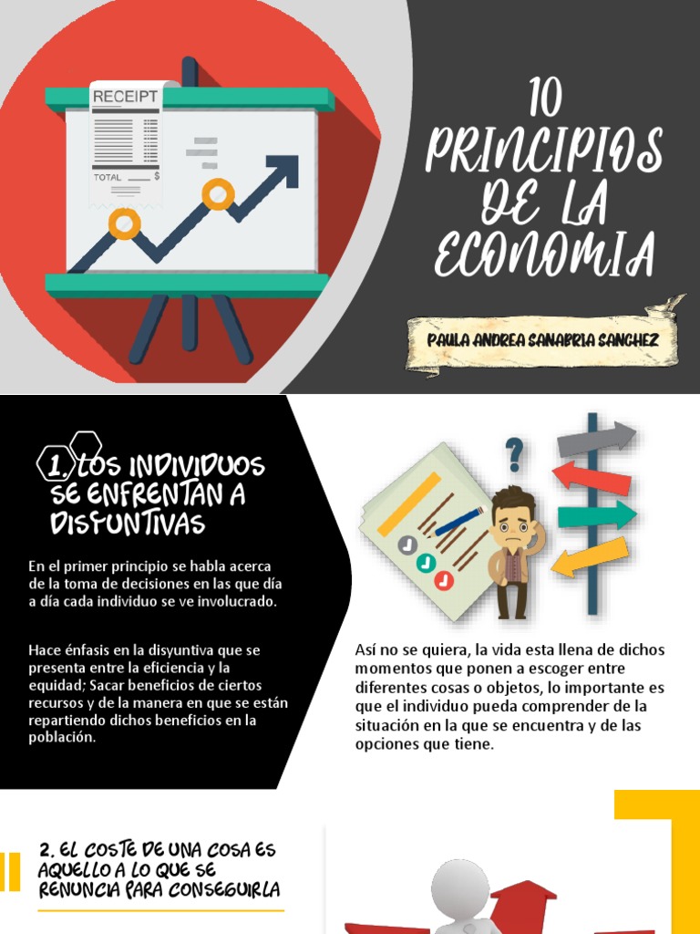 10 Principios de La Economia | PDF | Mercado (economía) | Inflación