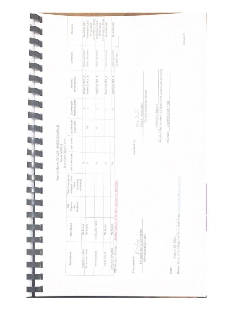 Accomplishment Report | PDF