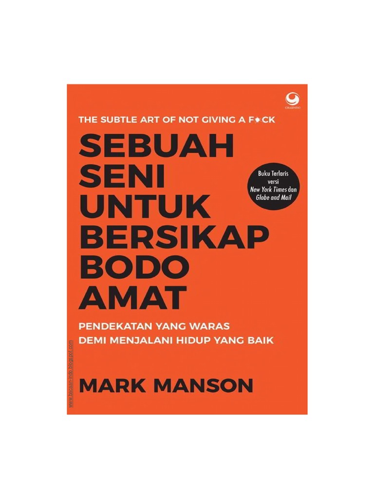 Sebuah Seni Untuk Bersikap Bodo Amat | PDF