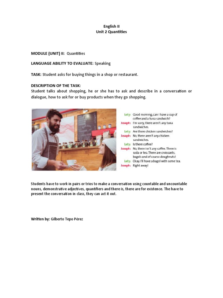 Speaking - Going Shopping | PDF | English Language | Cognition