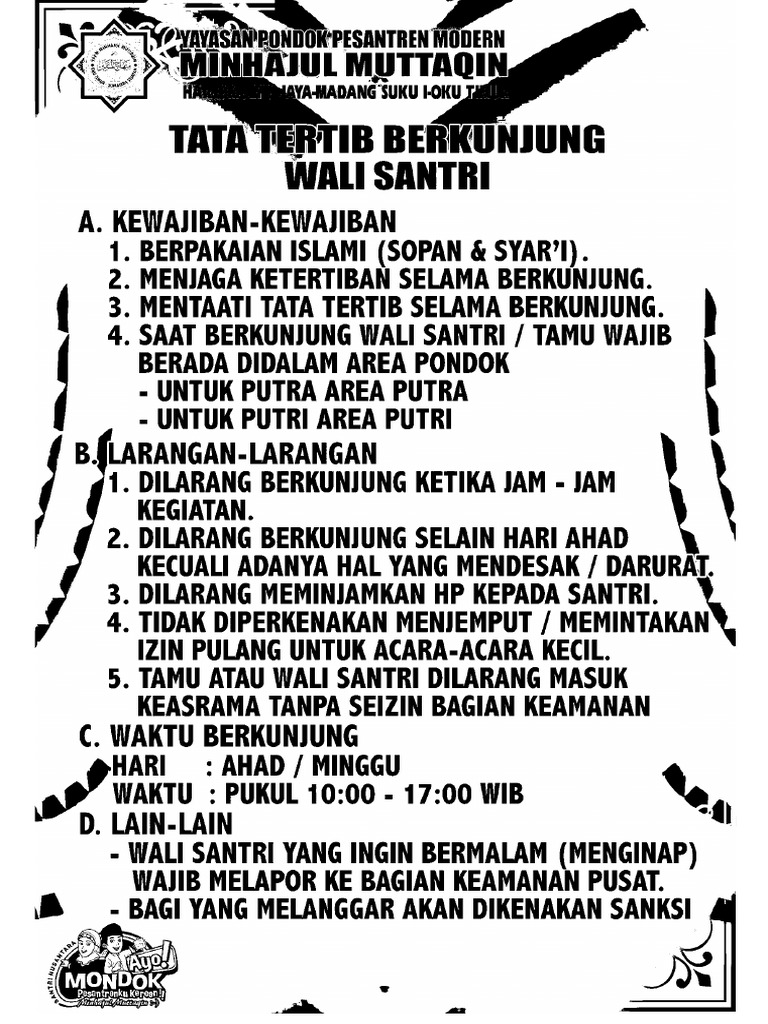Tata Tertib Berkunjung Cdr Pdf 