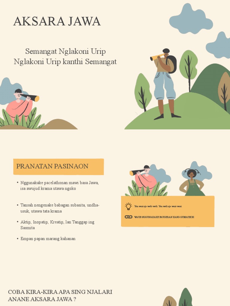 Aksara Jawa - Kelas X | PDF