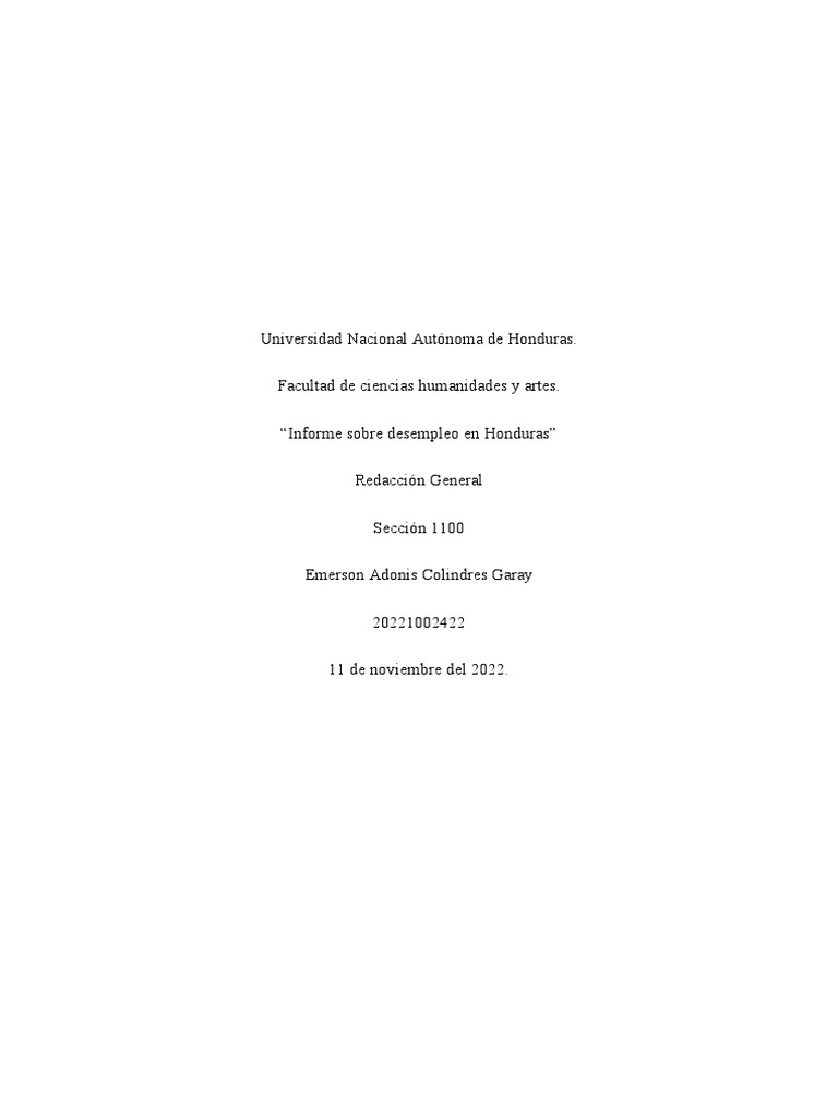 Colindres Emerson U3T2a1 | PDF | Desempleo | Economias