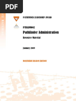Pathfinder Basic Staff Training Guide | PDF | Disciplines | Learning