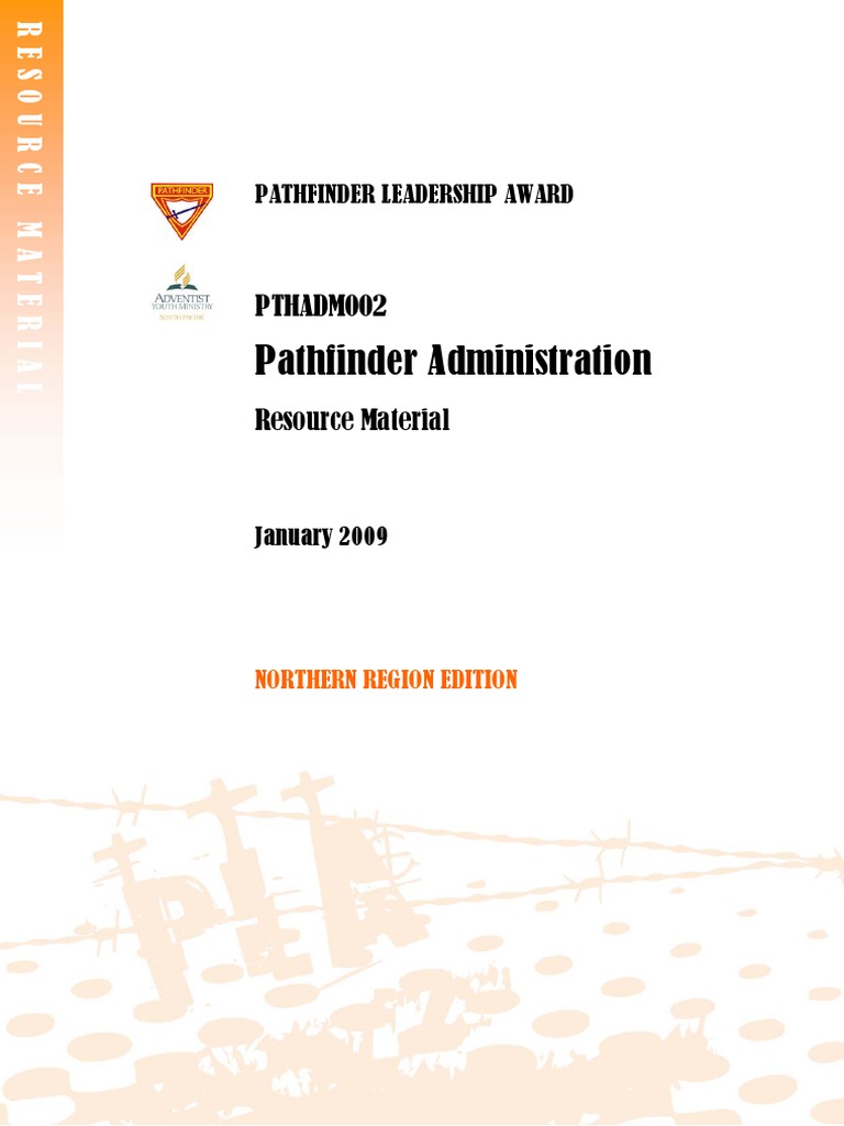 Pathfinder Administration Resource Material - NRE - Jan 09 | PDF ...