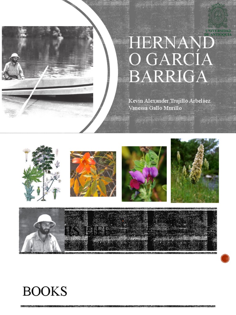 Hernando Garcia Barriga | PDF | Botany | Science