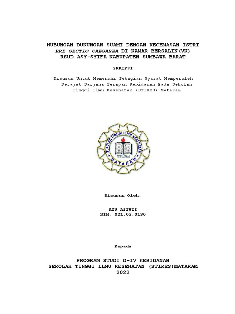 Fixfix Bu Ayu Skripsi | PDF