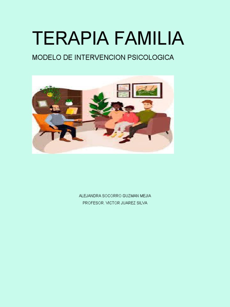 Terapia Familia | PDF | Psicoterapia | Familia