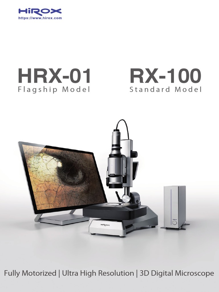 Flyer HRX 01 - RX 100 | PDF | 3 D Computer Graphics | Optics