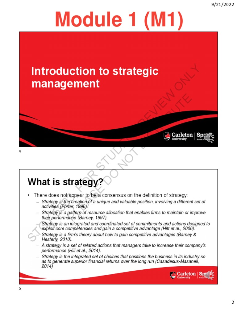 Module 1 To 3 Lecture Slides | Download Free PDF | Business Model ...