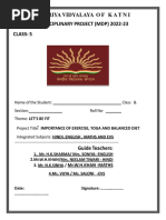 MDP Class 3rd Evs | PDF