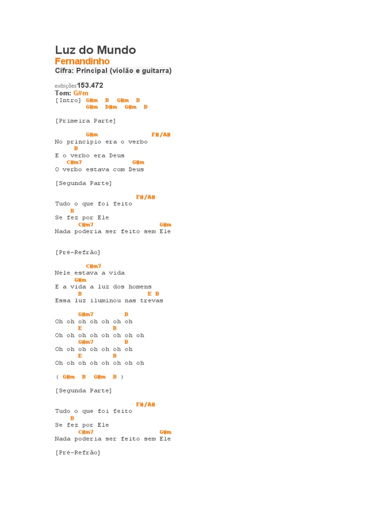Luz Do Mundo | PDF
