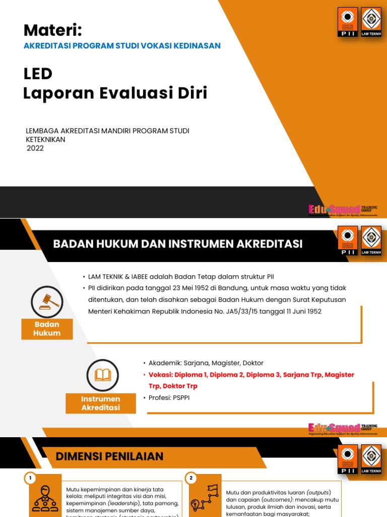 Materi 3 - LED - Prodi Kedinasan | PDF
