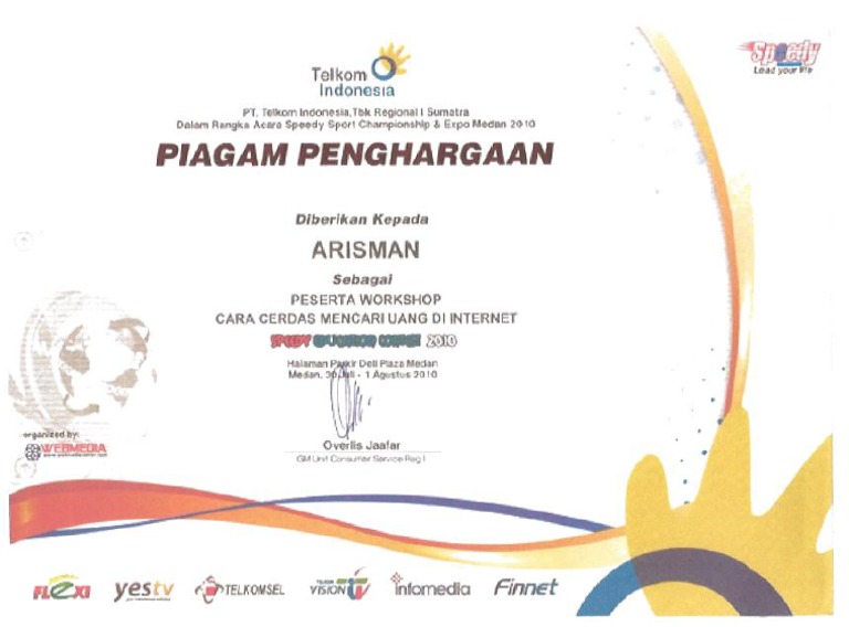 Sertifikat Telkom Pdf