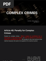 Complex Crimes and Special Complex Crimes | PDF | Social Science | Law