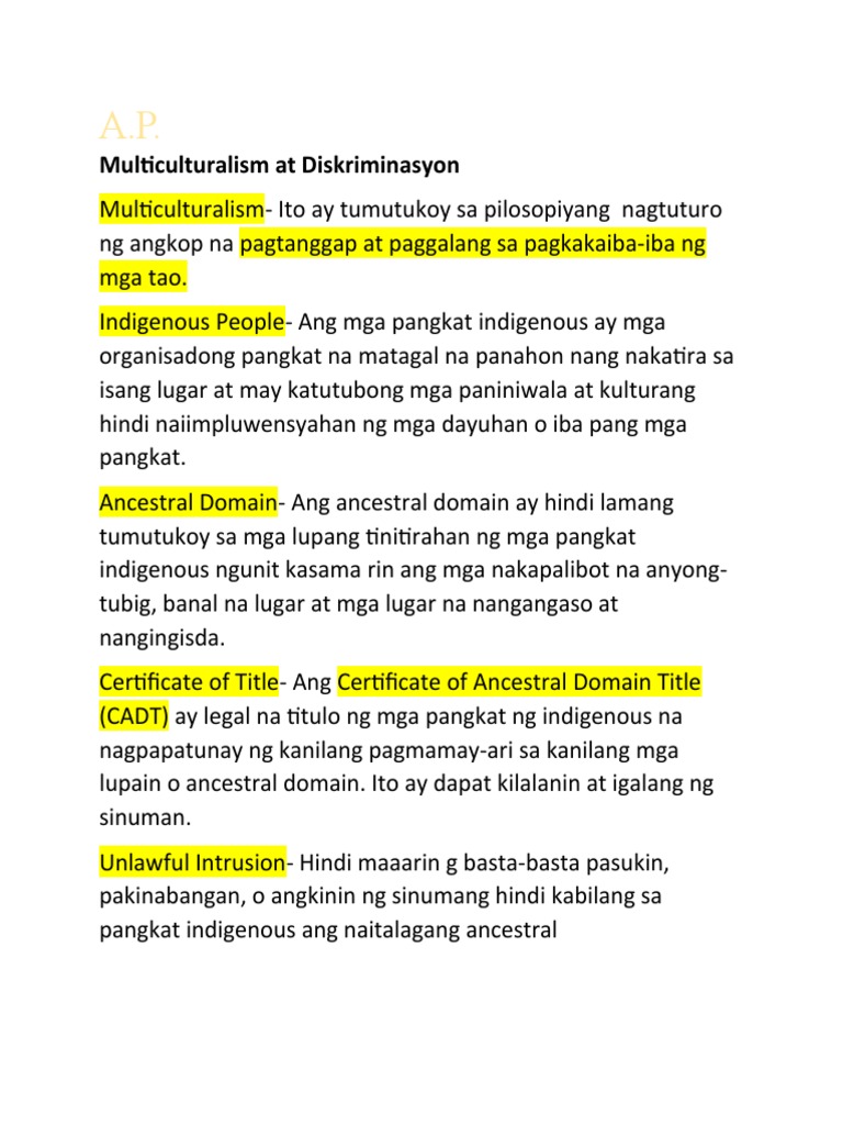 A..P. Reviewer | PDF