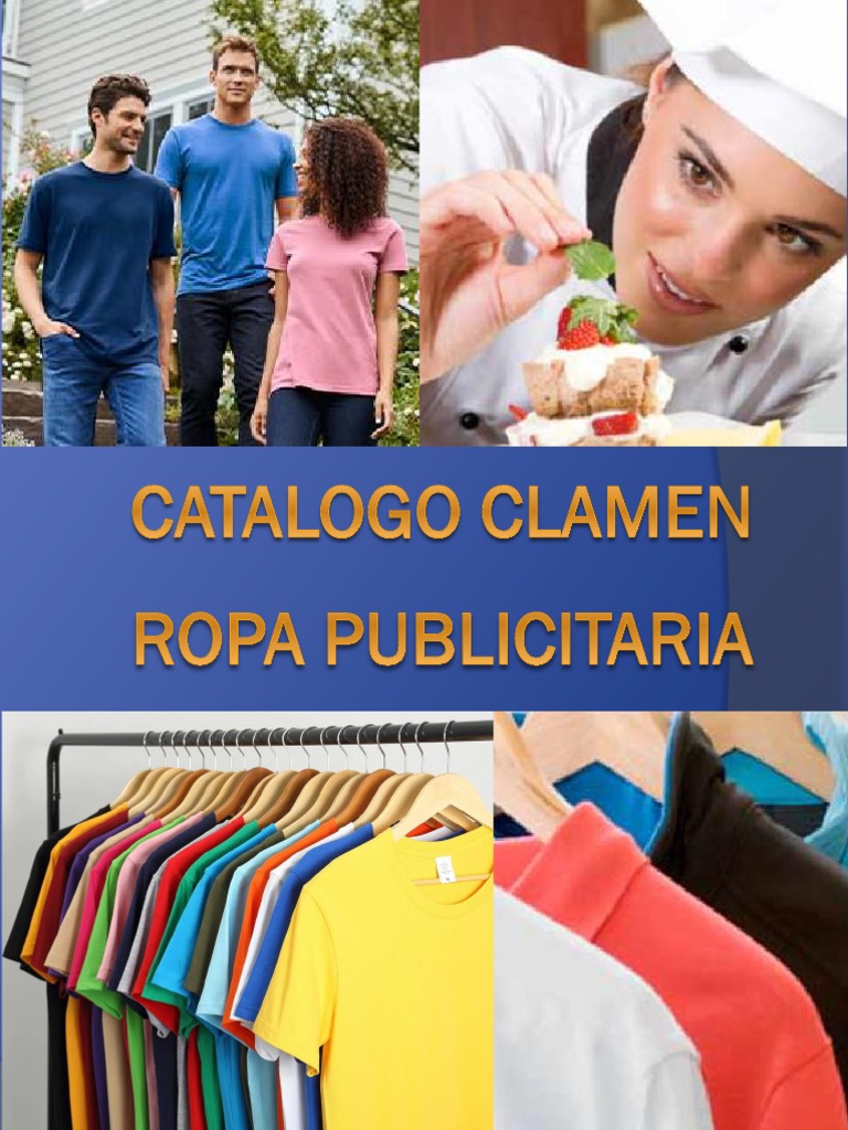 Catalogo Ropa Publicitaria | PDF | Ropa | Softlines (venta minorista)