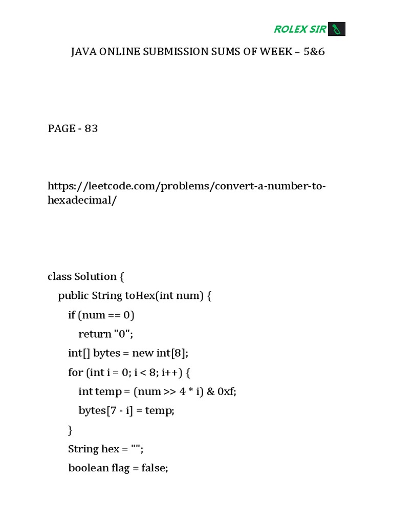 Rolex Sir | PDF | Object Oriented Programming | Programming Paradigms