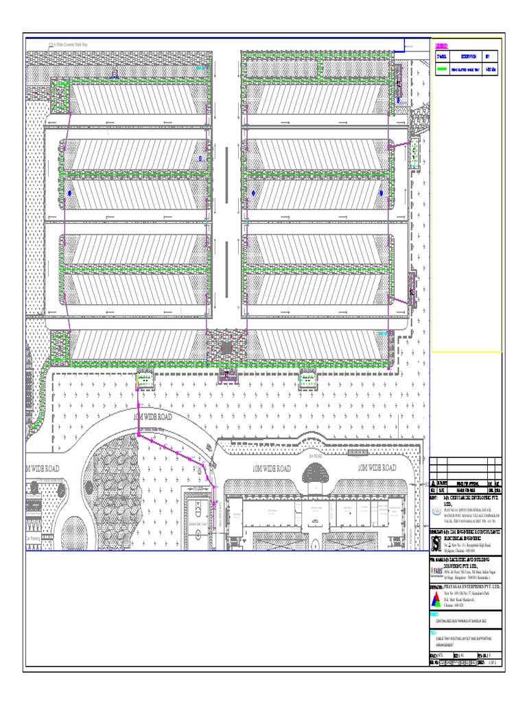 Csd2-Sme-Pepl-Sd-02-006 - Cable Tray Routing Layout | PDF | Buildings ...