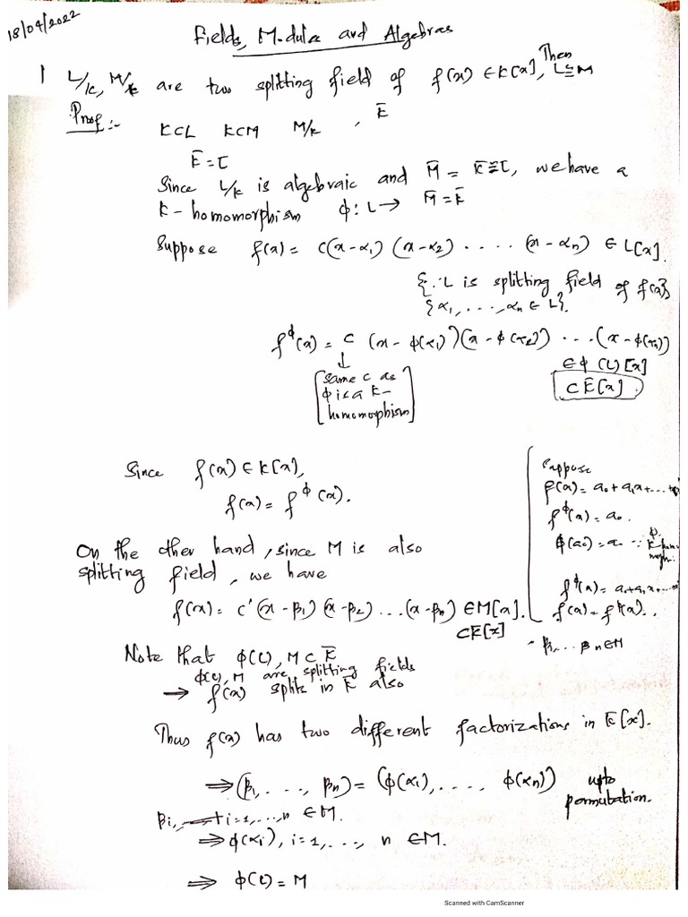 Fields Notes 2 | PDF