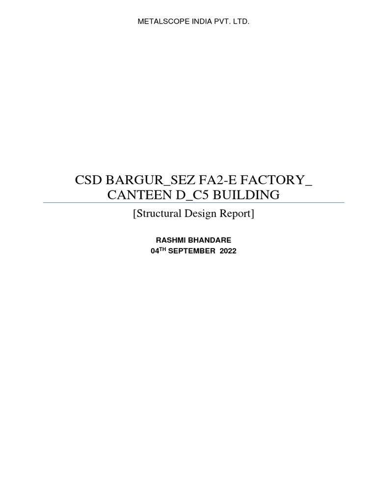 MS-22-397-CSD-FA2E-Bargur-Canteen C5-DBR | PDF | Architectural Elements | Applied And ...