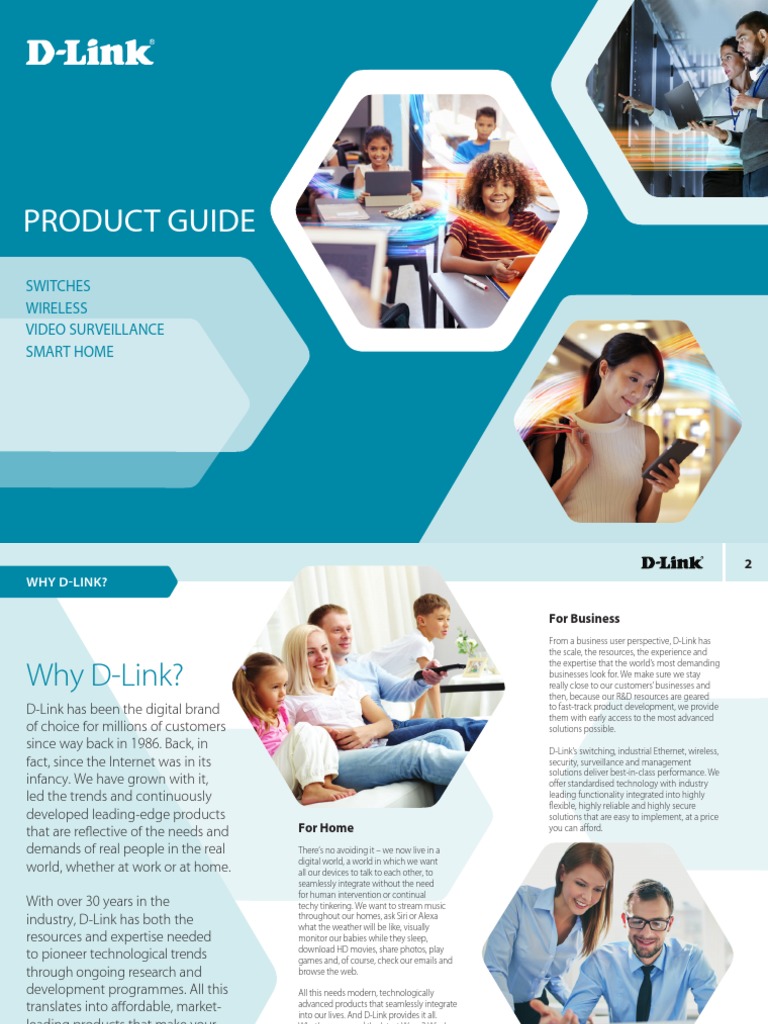 DLink Product Guide | PDF | Network Switch | Wi Fi