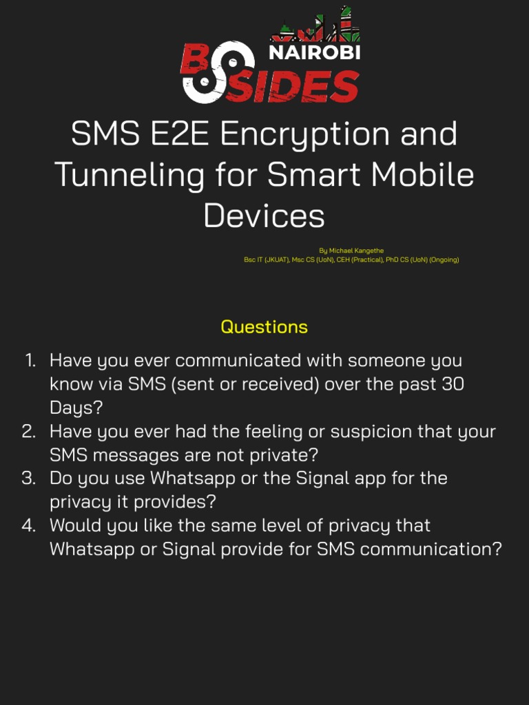SMS Encrypt | Download Free PDF | Encryption | Key (Cryptography)