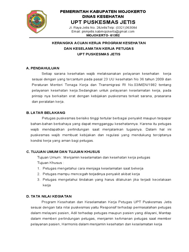 Kak K3 | PDF | Kesehatan Holistik